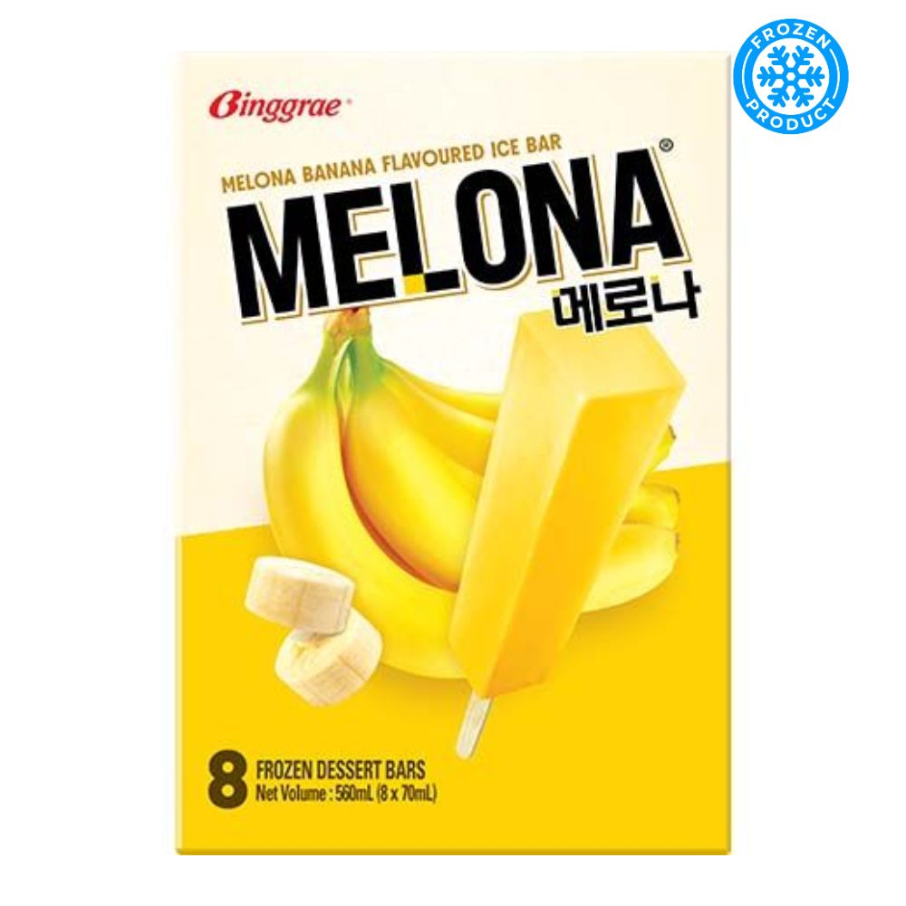 [Frozen] Binggrae Melona ledų batonėlis - Bananas, 560ml (8x70ml) – A&A ...